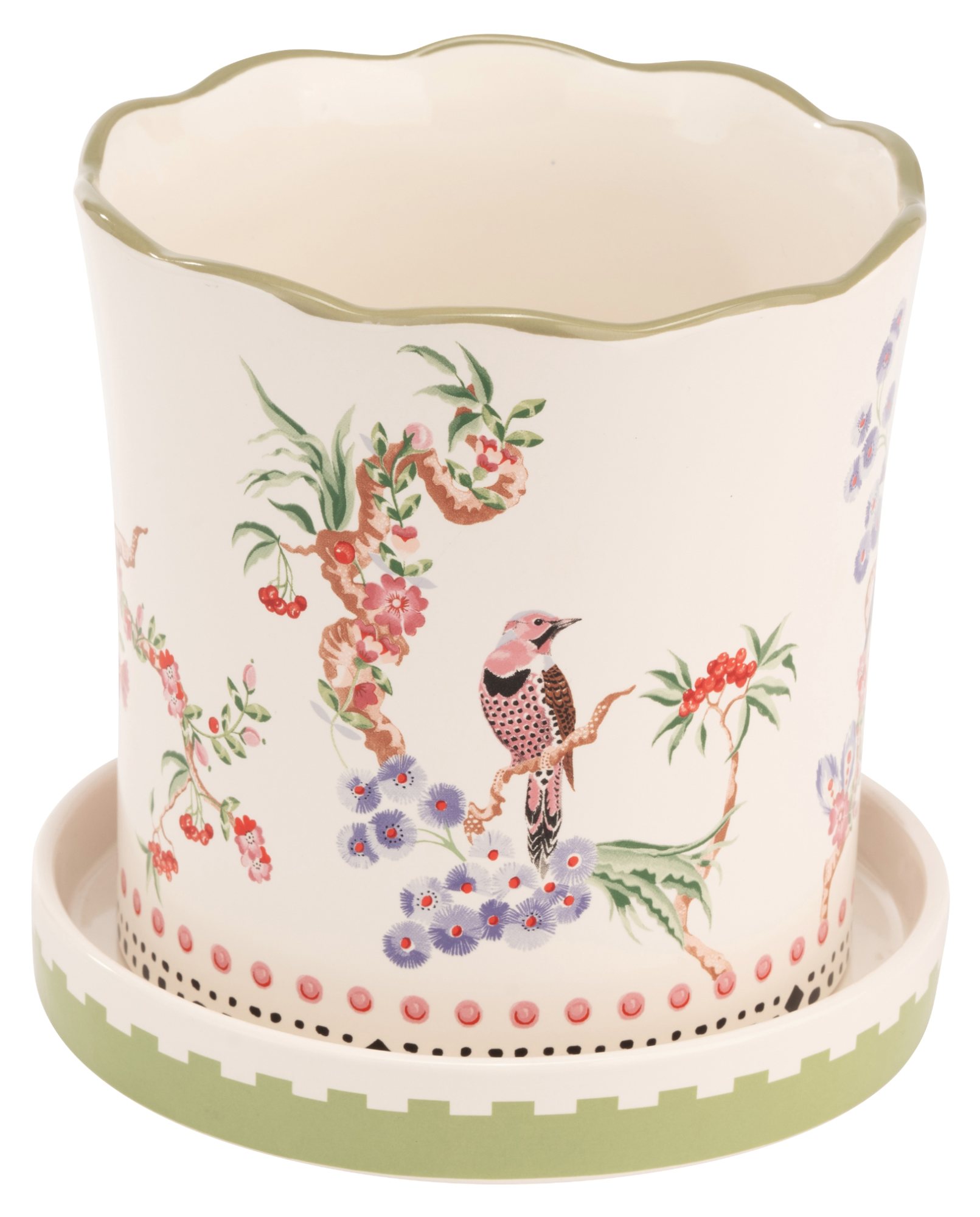 Cath Kidston Spring Birds Plant Pot | Aldiss of Norfolk