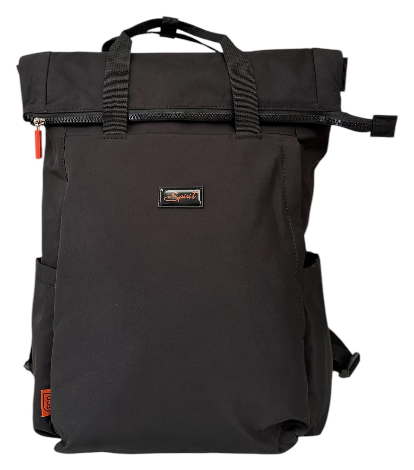 Spirit Clifton Black Roll Top Backpack | Aldiss of Norfolk