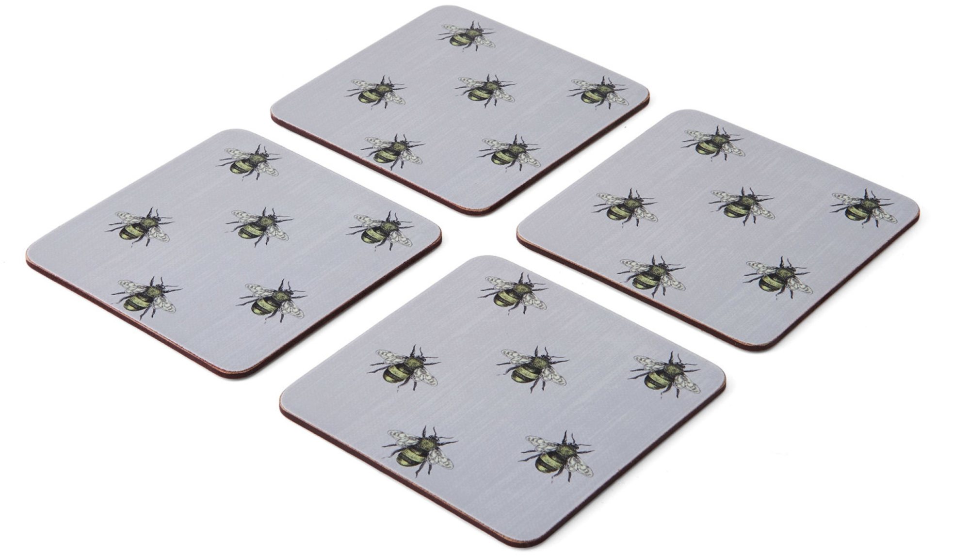 Creative Tops Bee Set of 4 Coasters | Aldiss of Norfolk