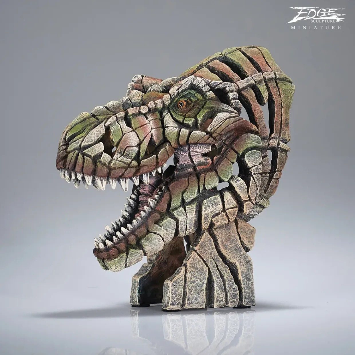 Edge Sculptures - Miniature T-Rex Bust | Aldiss of Norfolk