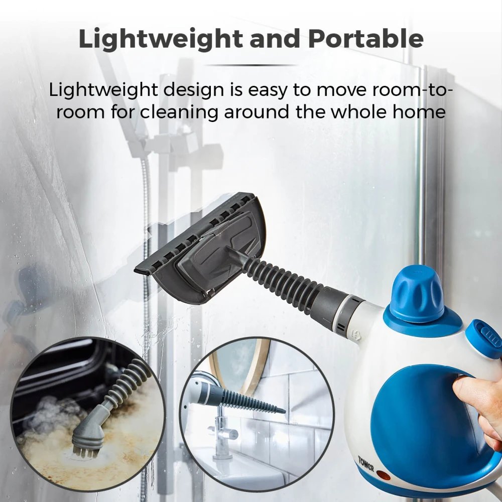 Tower Handheld Steam Cleaner | Aldiss of Norfolk