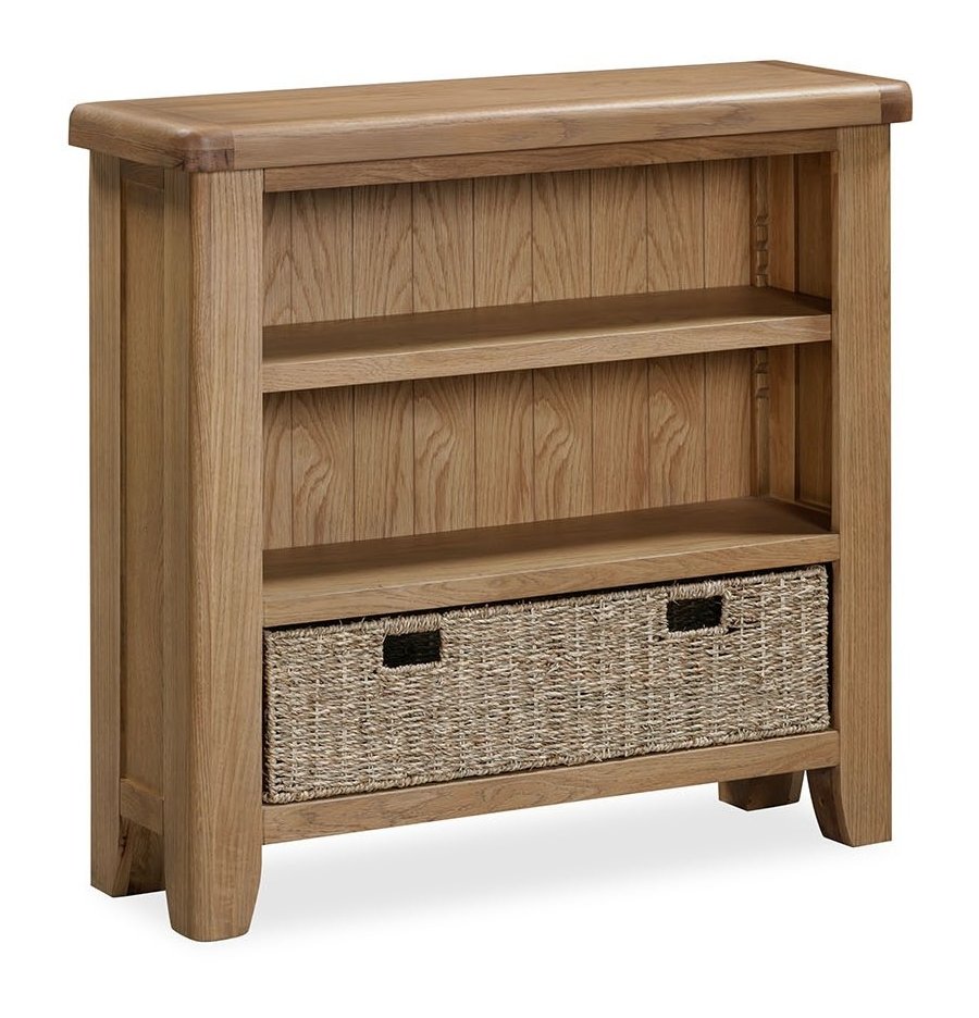 Manor Oak Small Bookcase | Aldiss of Norfolk