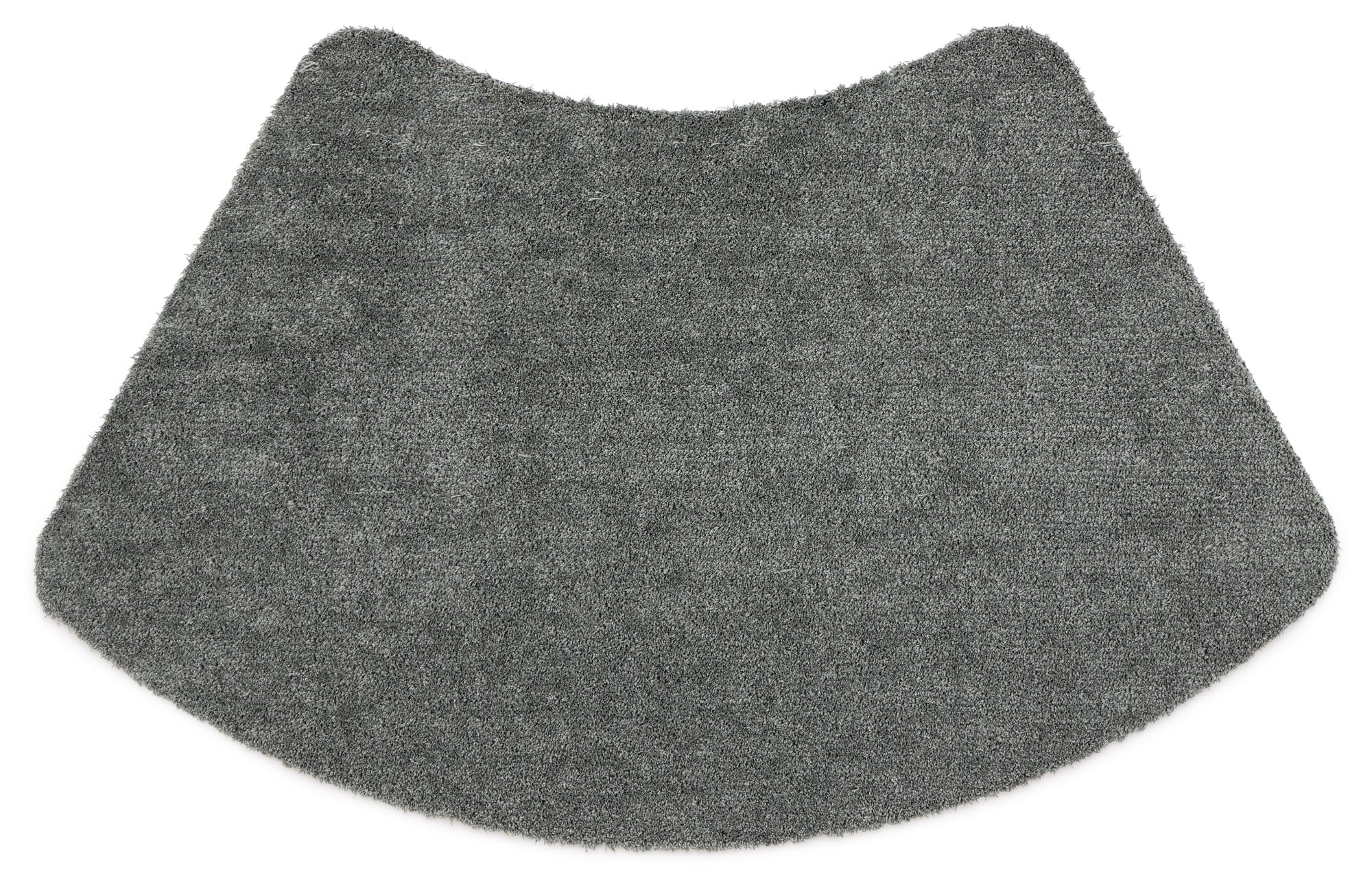 Hug Rug My Soft Curved Rug Ghost Grey | Aldiss of Norfolk