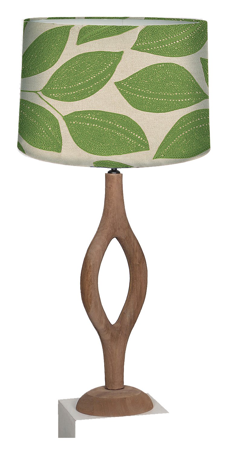 Aquarelle Home Wishbone Almond base Pemberley Grass Shade - Aldiss