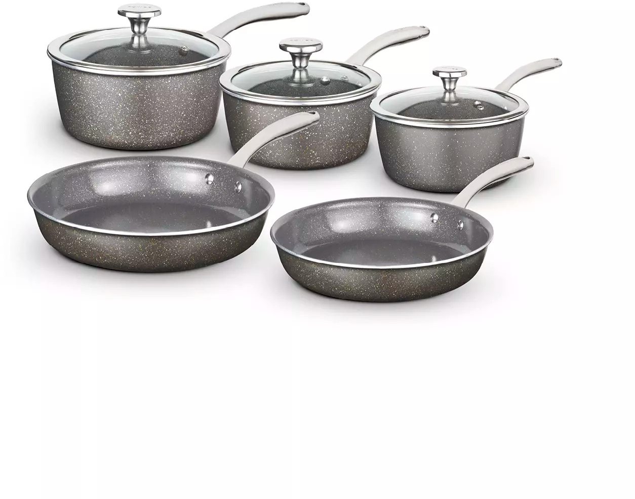 Tower Cerastone Pro 5 Piece Cookware Set | Aldiss of Norfolk