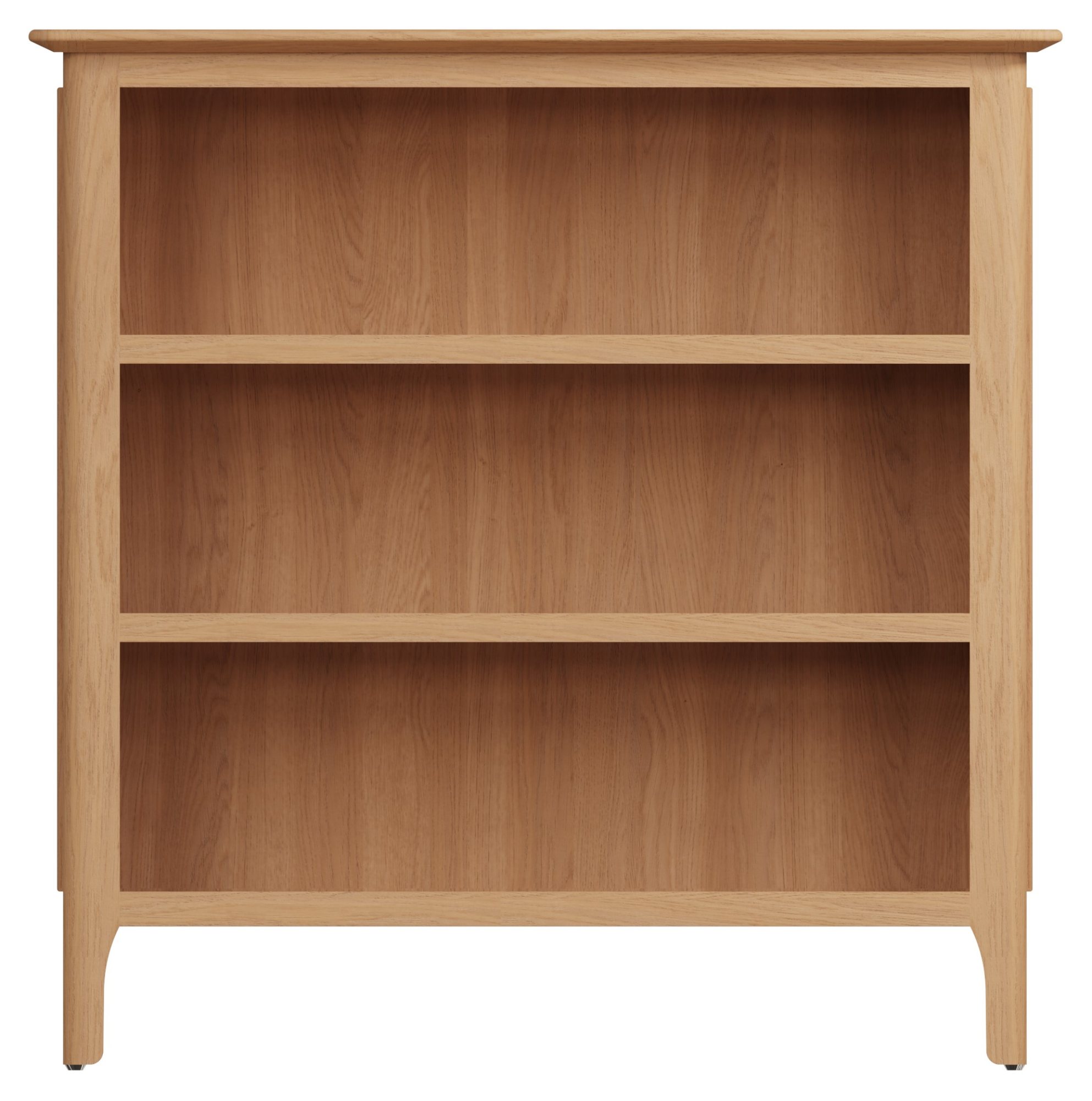 Coastal Small Wide Bookcase | Aldiss Home Furniture