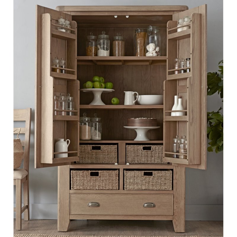 Heritage Larder Unit Aldiss Home Furniture