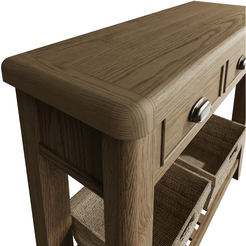 Heritage Console Table | Aldiss Oak Furniture