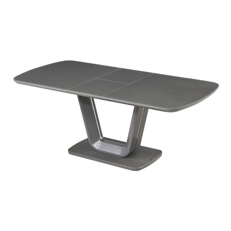 Lazzaro 1.6m Grey Extending Dining Table | Aldiss