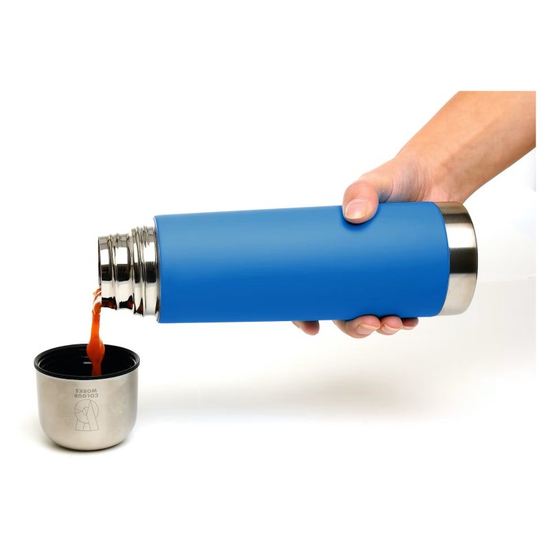 Colourworks Stainless Steel Vacuum Flask Assorted | Aldiss