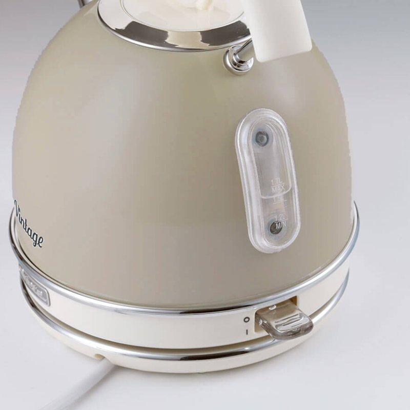 Ariete Vintage 1.7l Dome Kettle Cream | Aldiss of Norfolk
