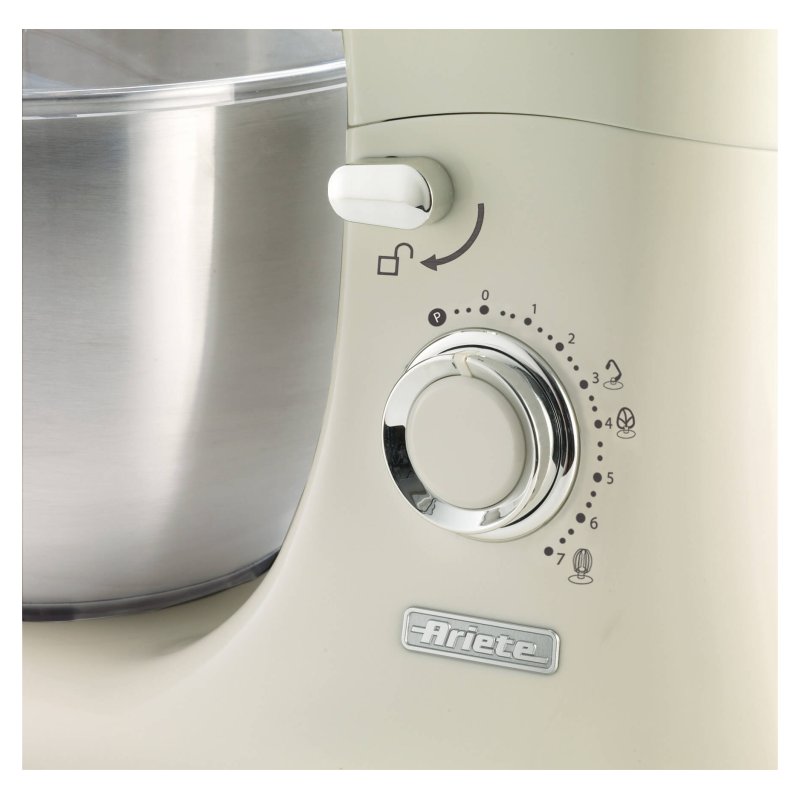 Ariete Vintage Stand Mixer 1200w Cream | Aldiss of Norfolk