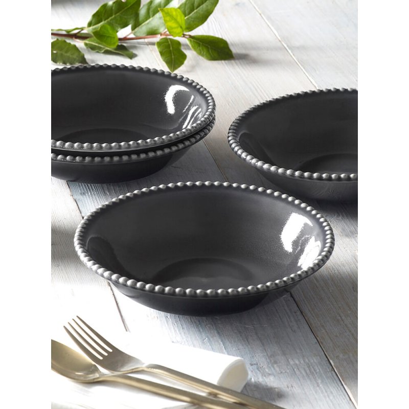 M.M Living | Bobble | Grey Pasta Bowl | Aldiss of Norfolk