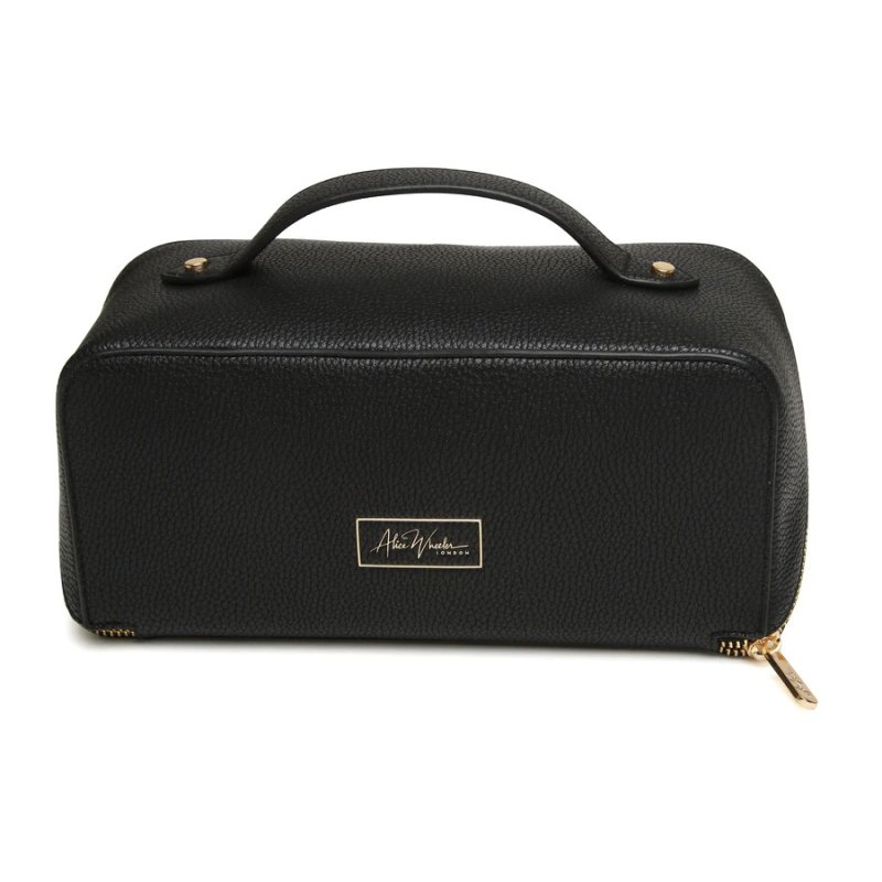 Alice Wheeler Black Train Case Large | Aldiss of Norfolk