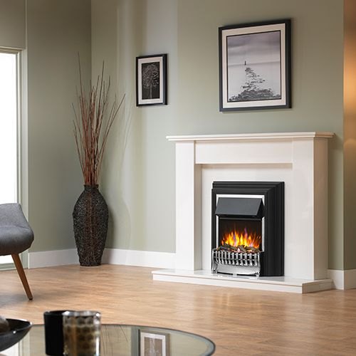 Dimplex | Kingsley Chrome Electric Fire | Aldiss of Norfolk