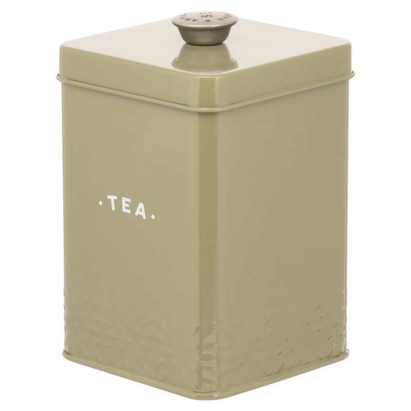 Artisan Street Tea Canister moss | Aldiss of Norfolk