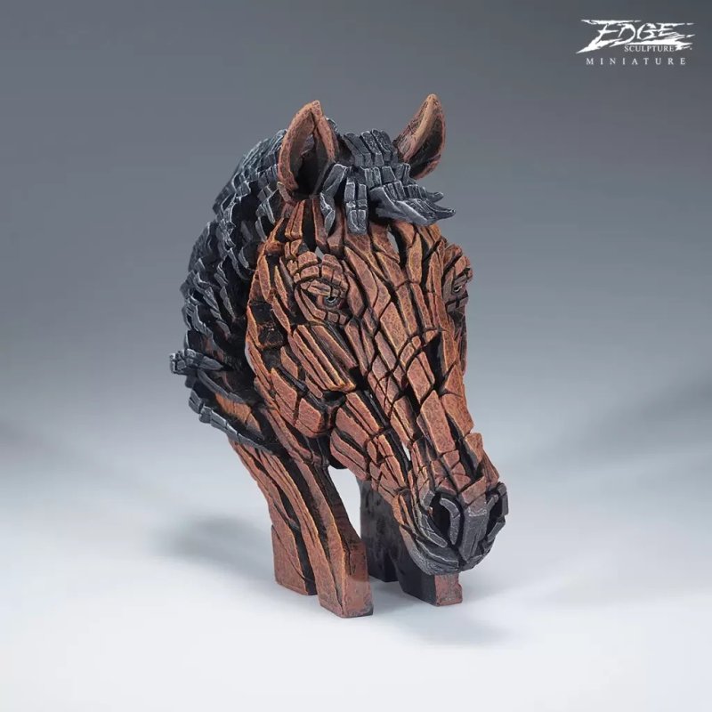 Edge Sculptures - Miniature Horse Bust | Aldiss of Norfolk