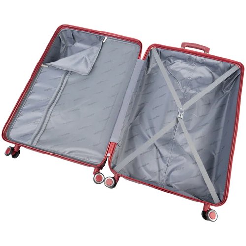 Skyflite Zest Red Hard Shell Case - Aldiss