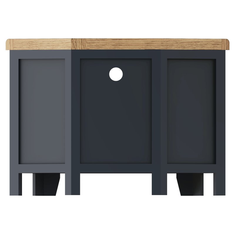 Heritage Editions Blue Corner TV Unit | Aldiss of Norfolk