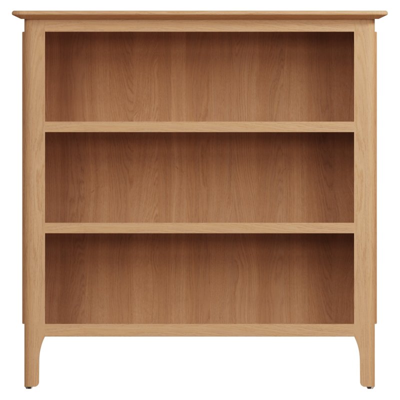 Coastal Small Wide Bookcase | Aldiss Home Furniture